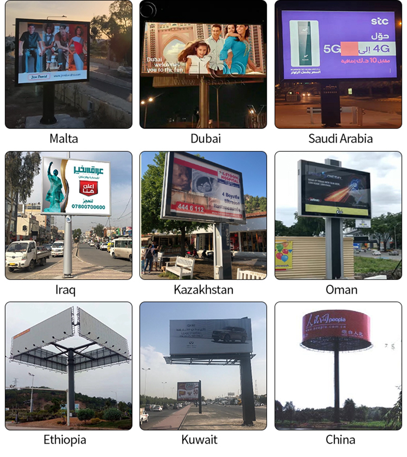 YR-BL-230619B- Outdoor Solar Backlit billboard